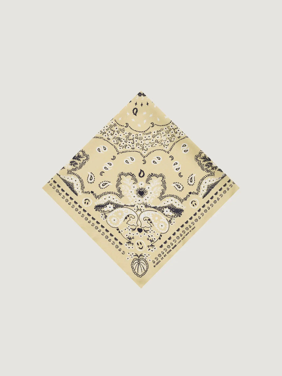 Call It By Your Name - Hand-embroidered american bandanas in Paris