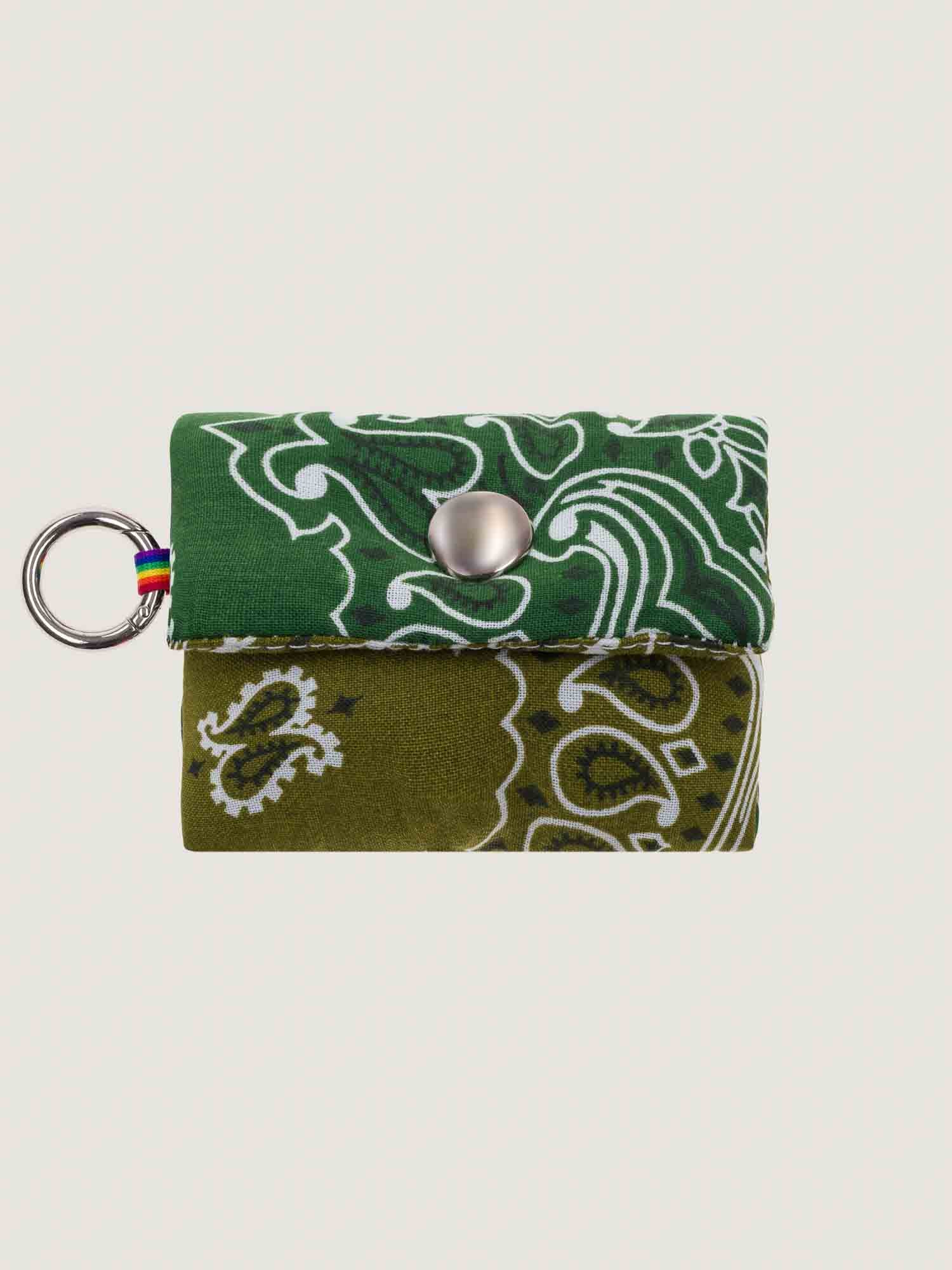 Waste bag case - Weekend Green / Bronze