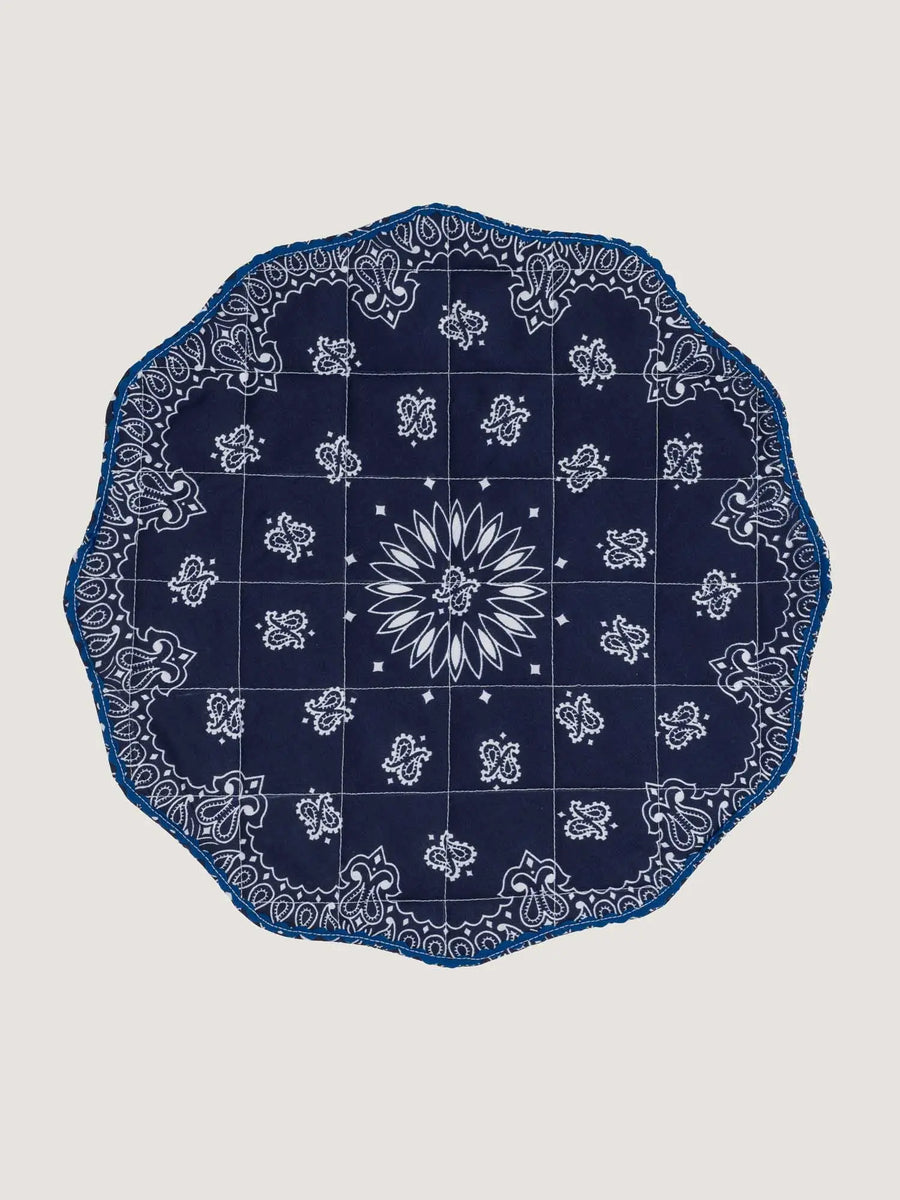 Set de table rond : 100% coton