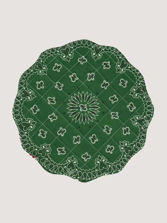 Set de table rond : 100% coton