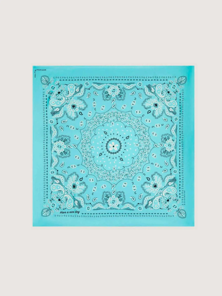 Call It By Your Name - Hand-embroidered american bandanas in Paris
